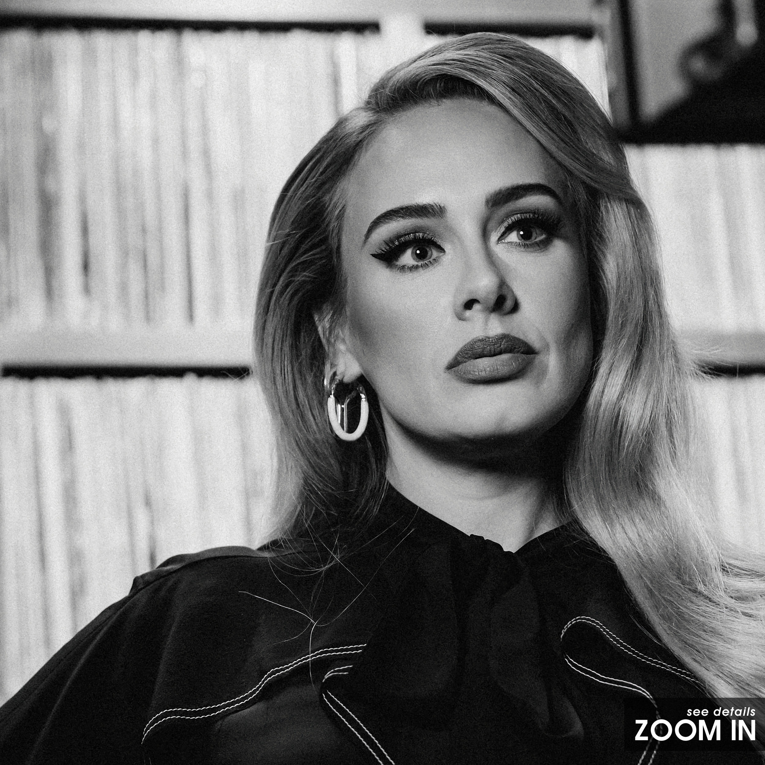 Adele Posters / Adele Black and White Wall Art, Album Cover Poster, Home Decor, Photography ...