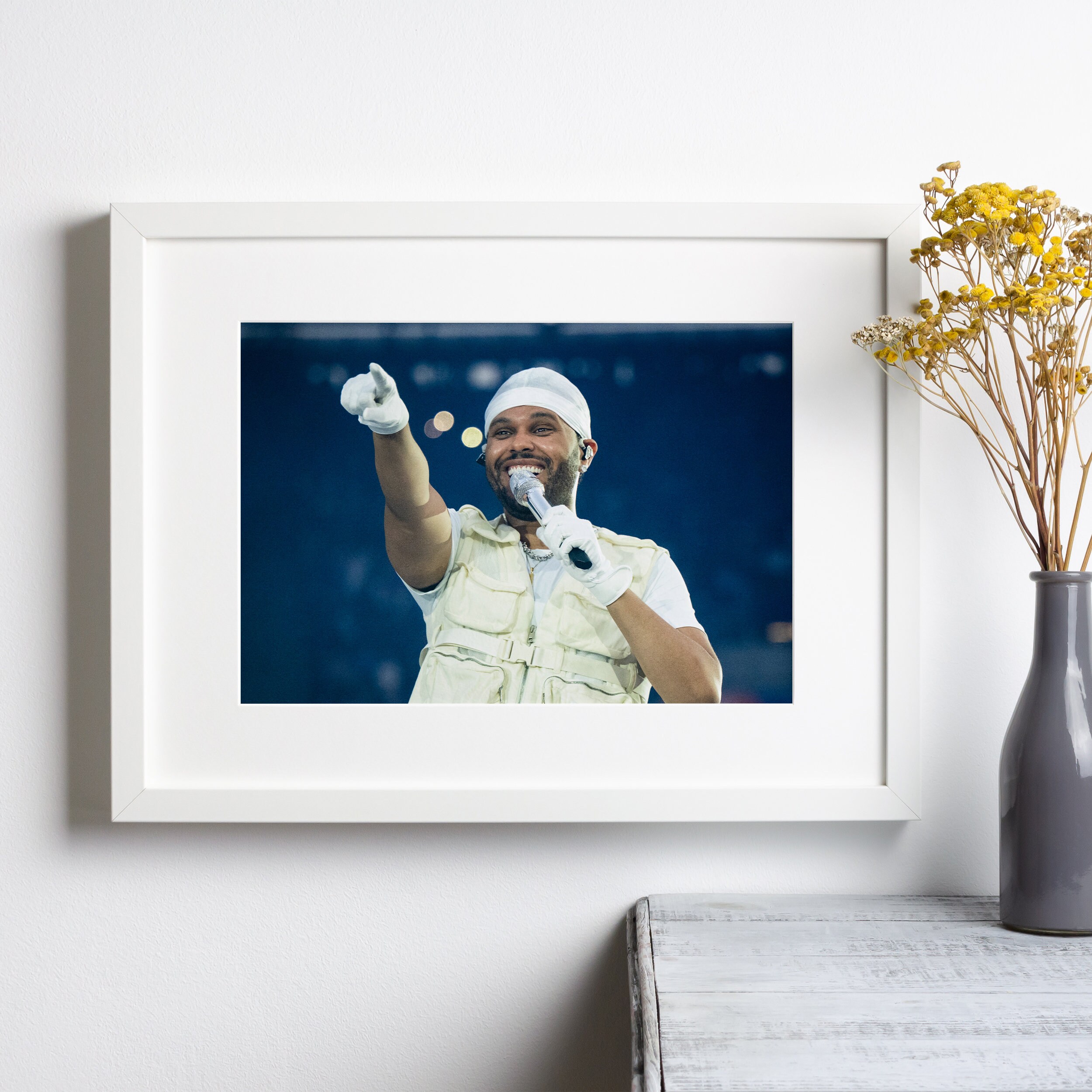 The Weeknd Posters / the Weeknd Black and White Wall Art, Music Poster ...