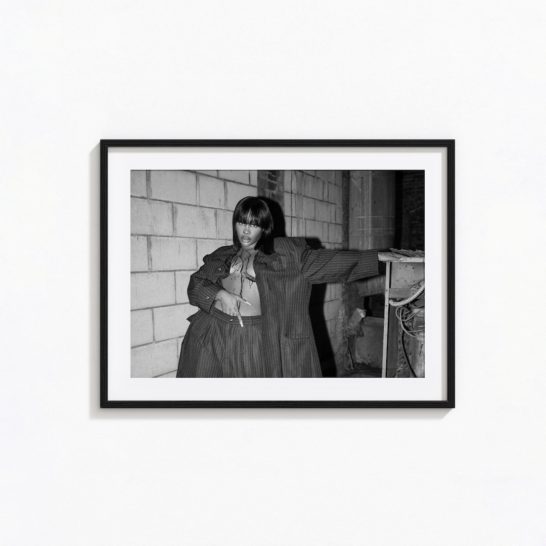 SZA Posters / SZA Black and White Wall Art, Magazine Posters, Album ...