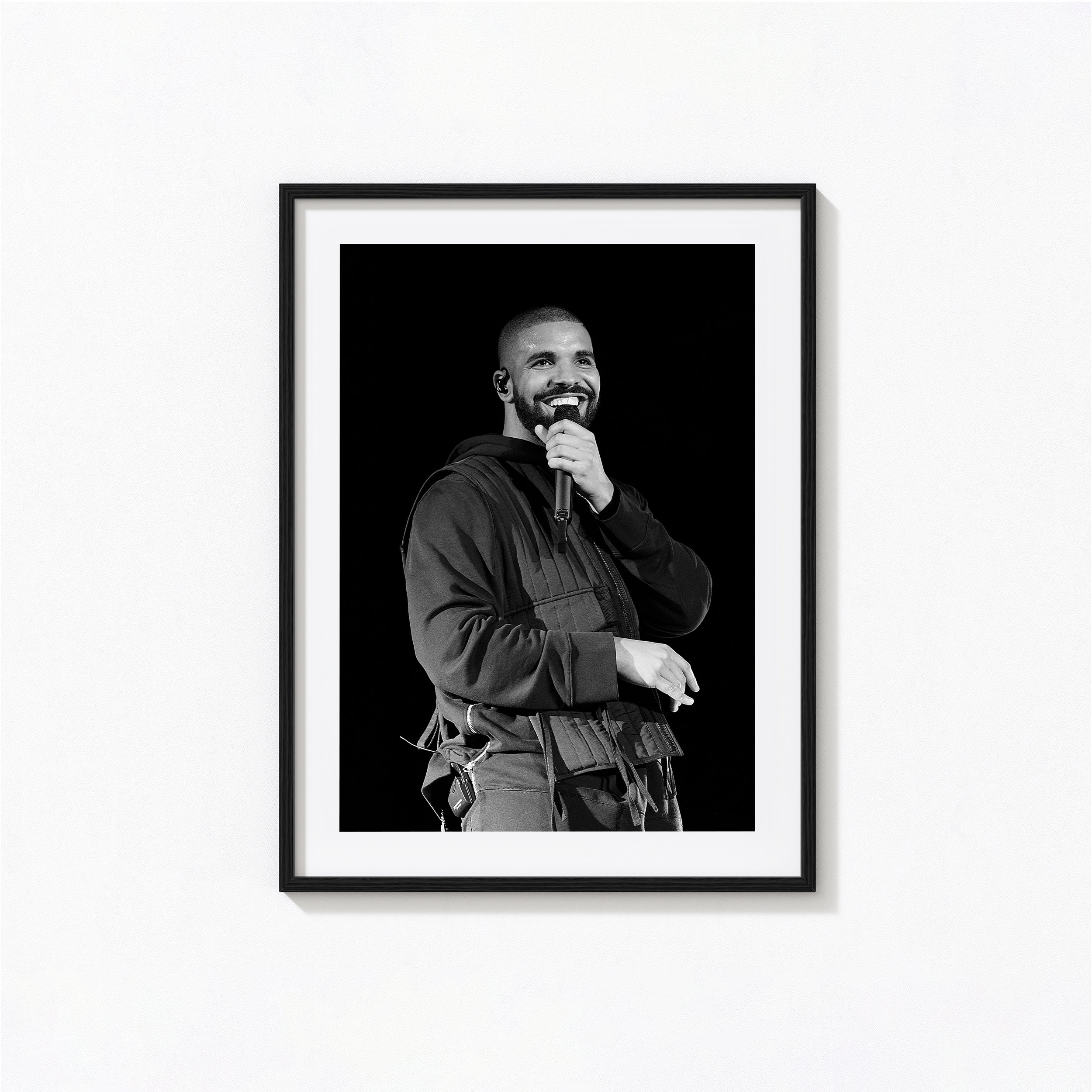 Drake Posters / Drake Black and White Wall Art, Music Poster, Home ...