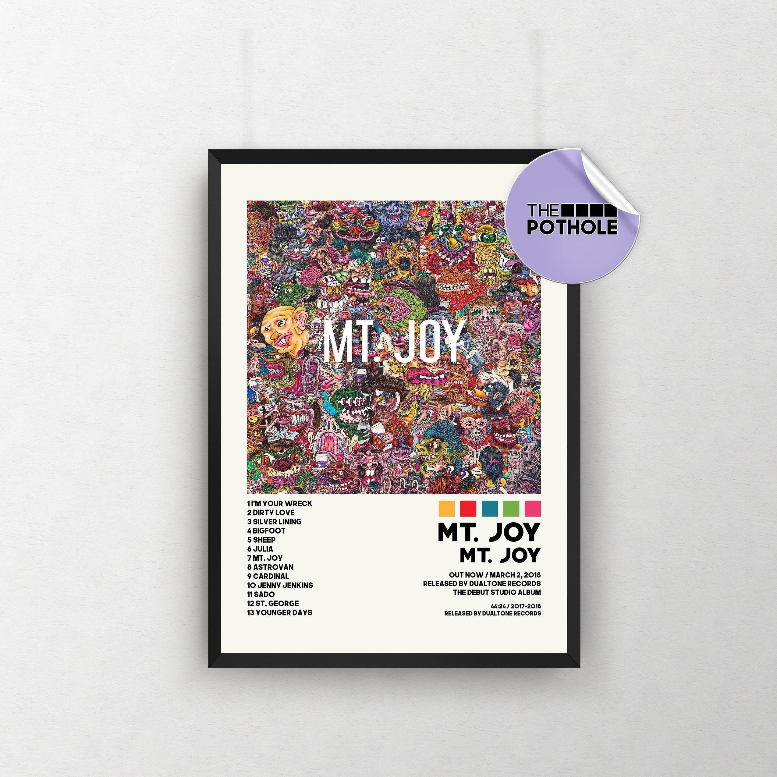 Mt. Joy Posters, Mt. Joy Poster, Mt. Joy, Album Cover Poster, Poster Print Wall Art, Custom ...