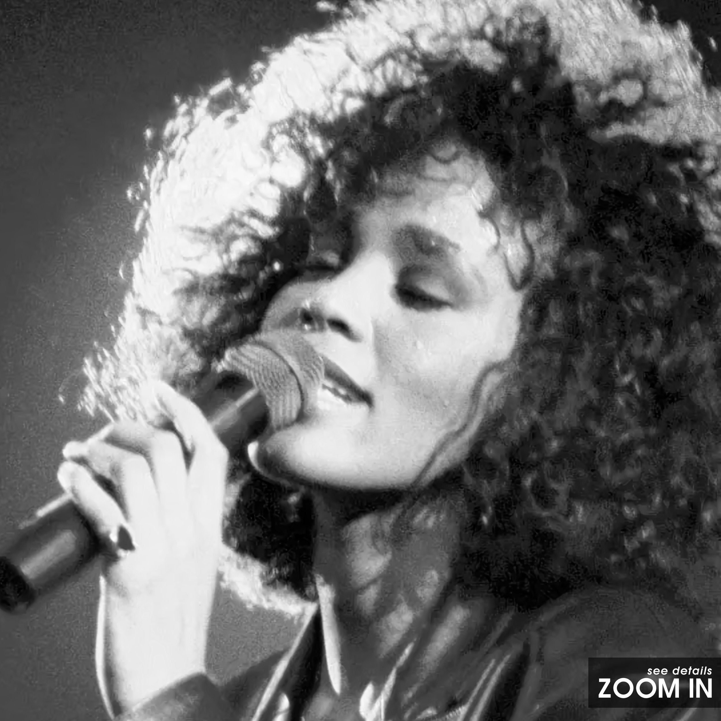 Whitney Houston Posters / Whitney Houston Black and White Wall - Etsy