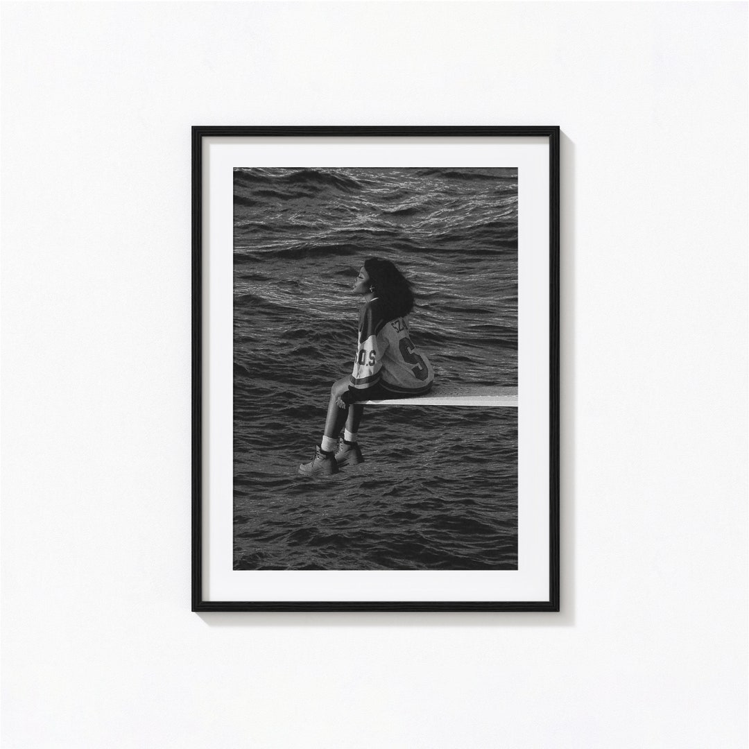 SZA Posters / SZA Black and White Wall Art, Magazine Posters, Album ...