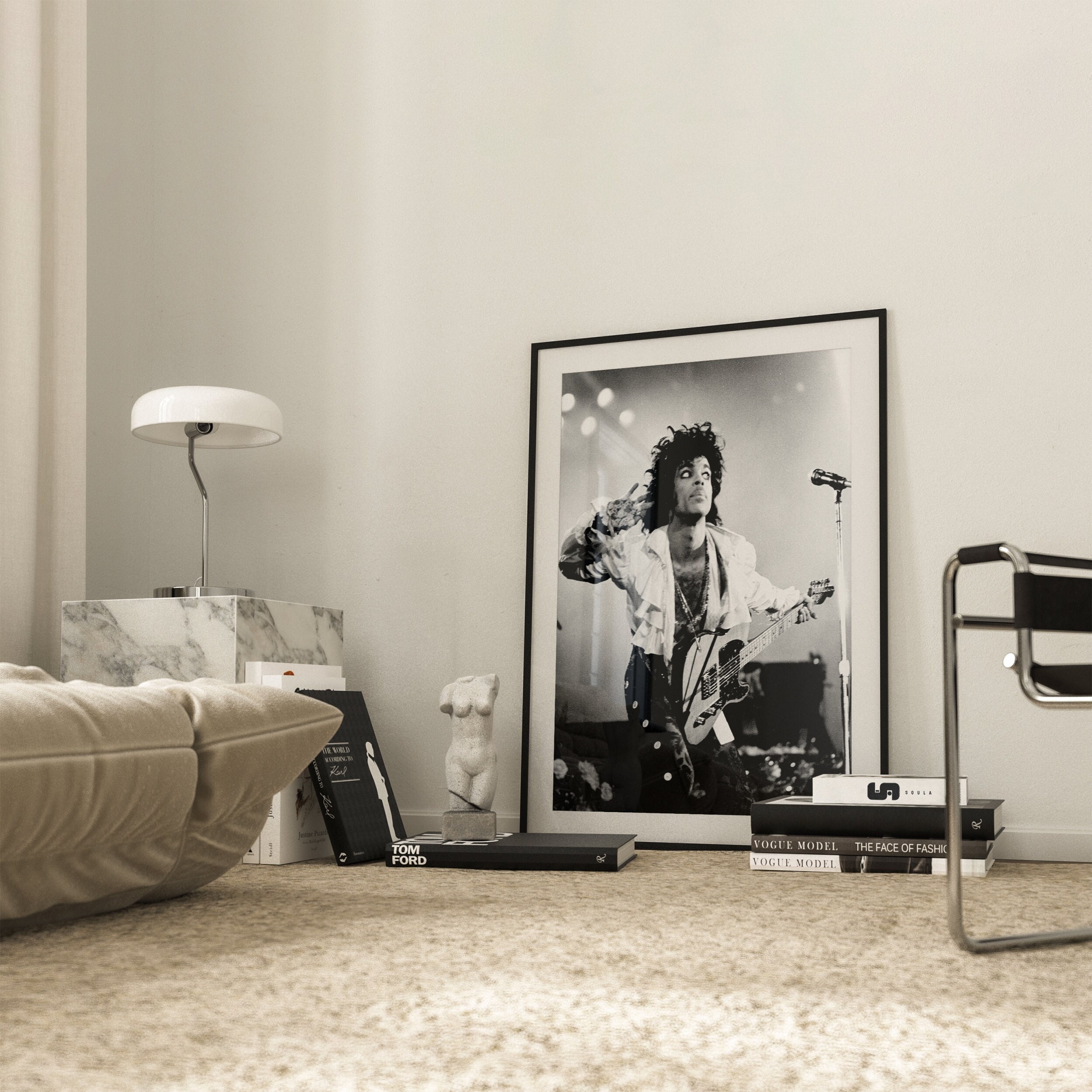 Prince Posters / Prince Black and White Wall Art, Album Cover Poster ...