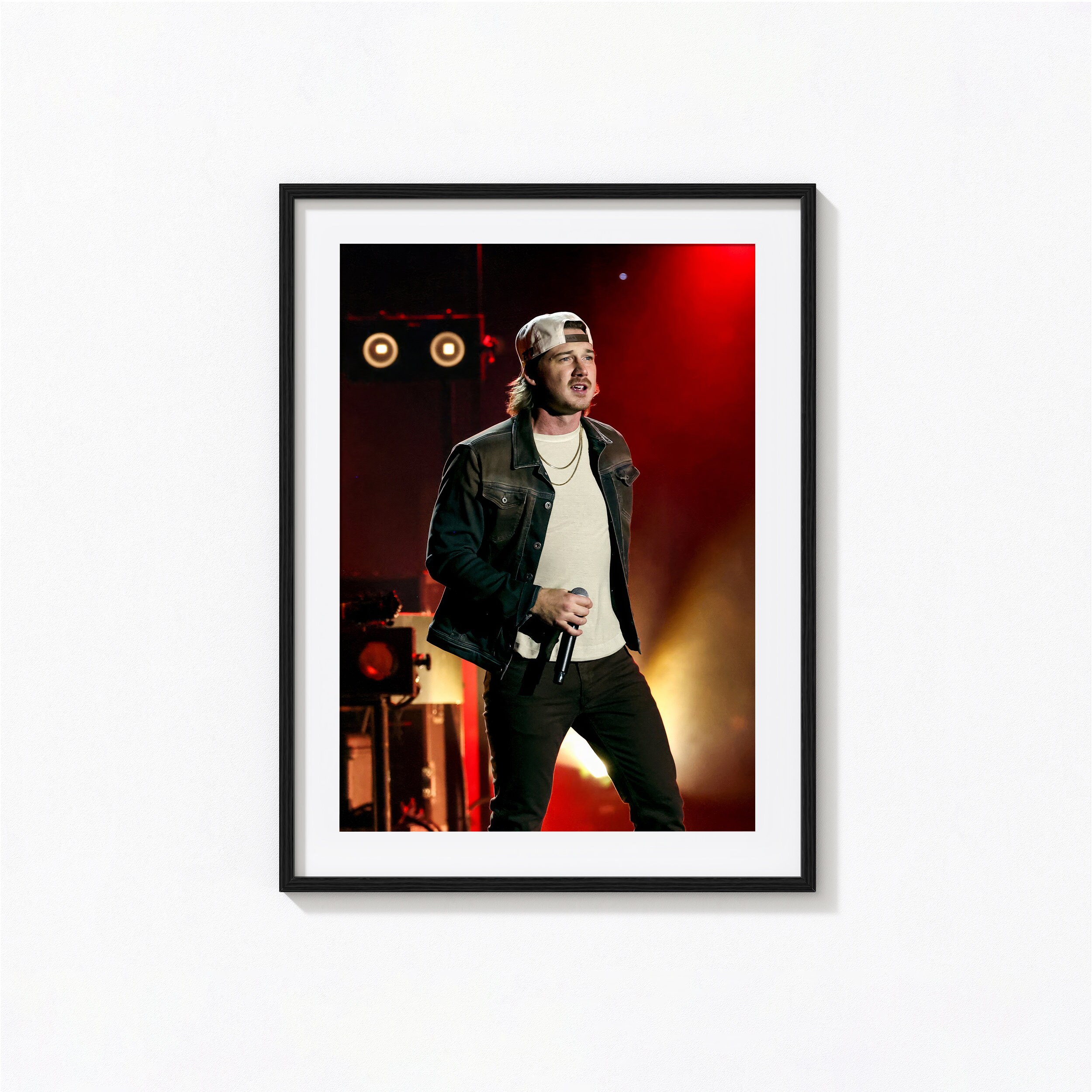 Morgan Wallen Posters / Morgan Wallen Black and White Wall Art, Album ...