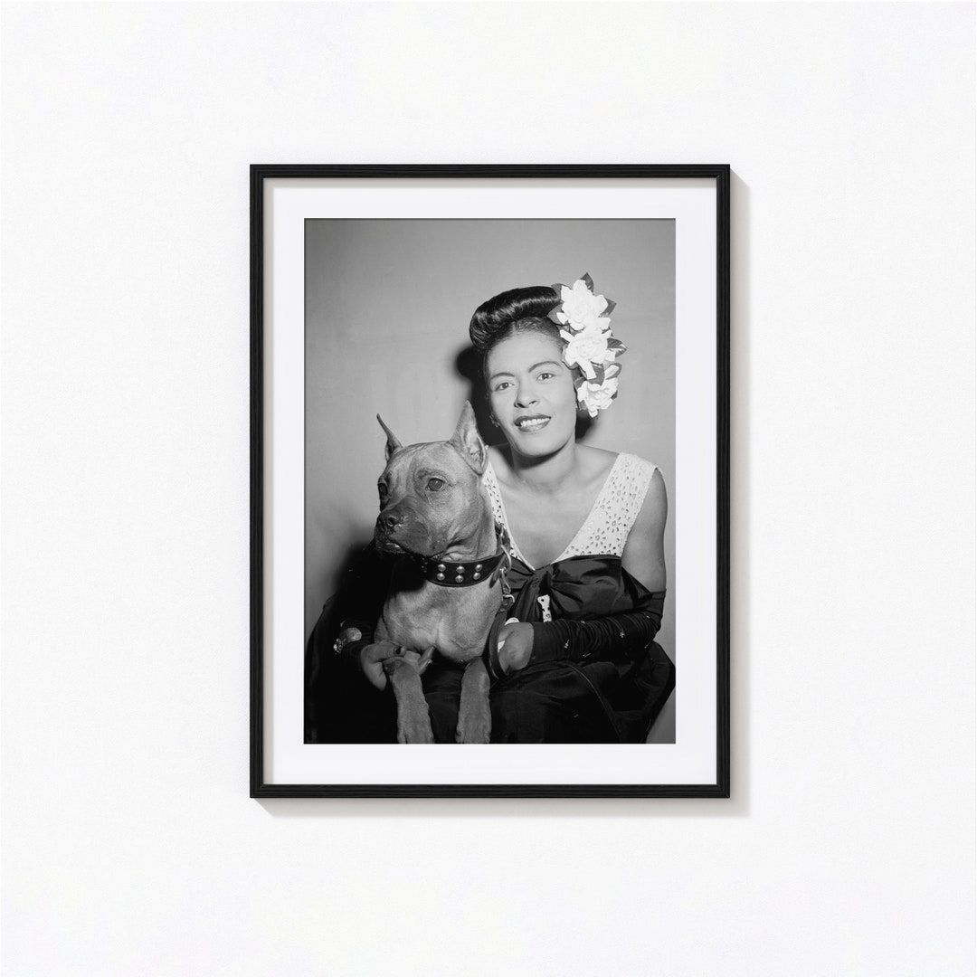 Billie Holiday Posters / Billie Holiday Black and White Wall - Etsy