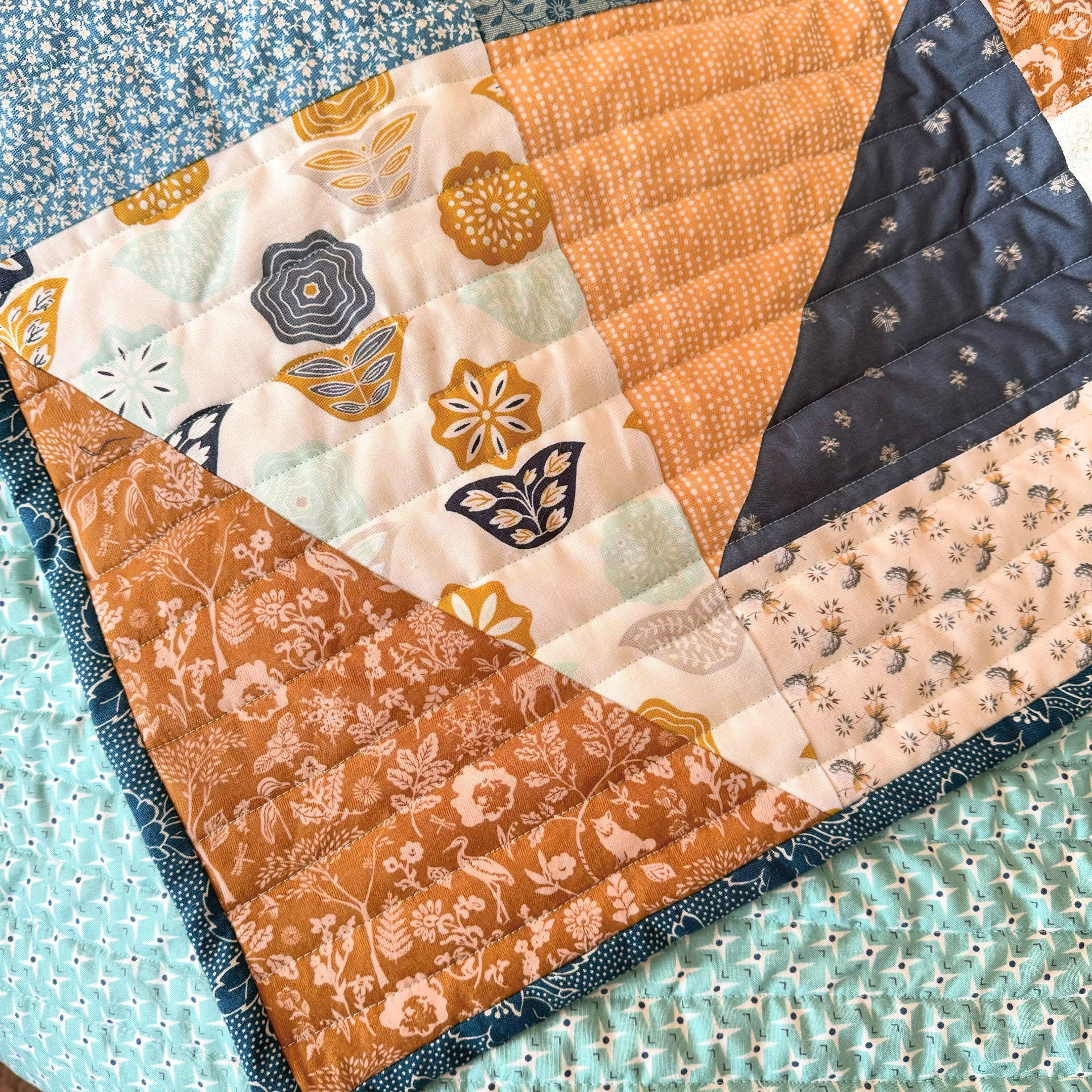 Modern Geometric Quilt Block, Digital Pattern, Mdrngeometry - Etsy