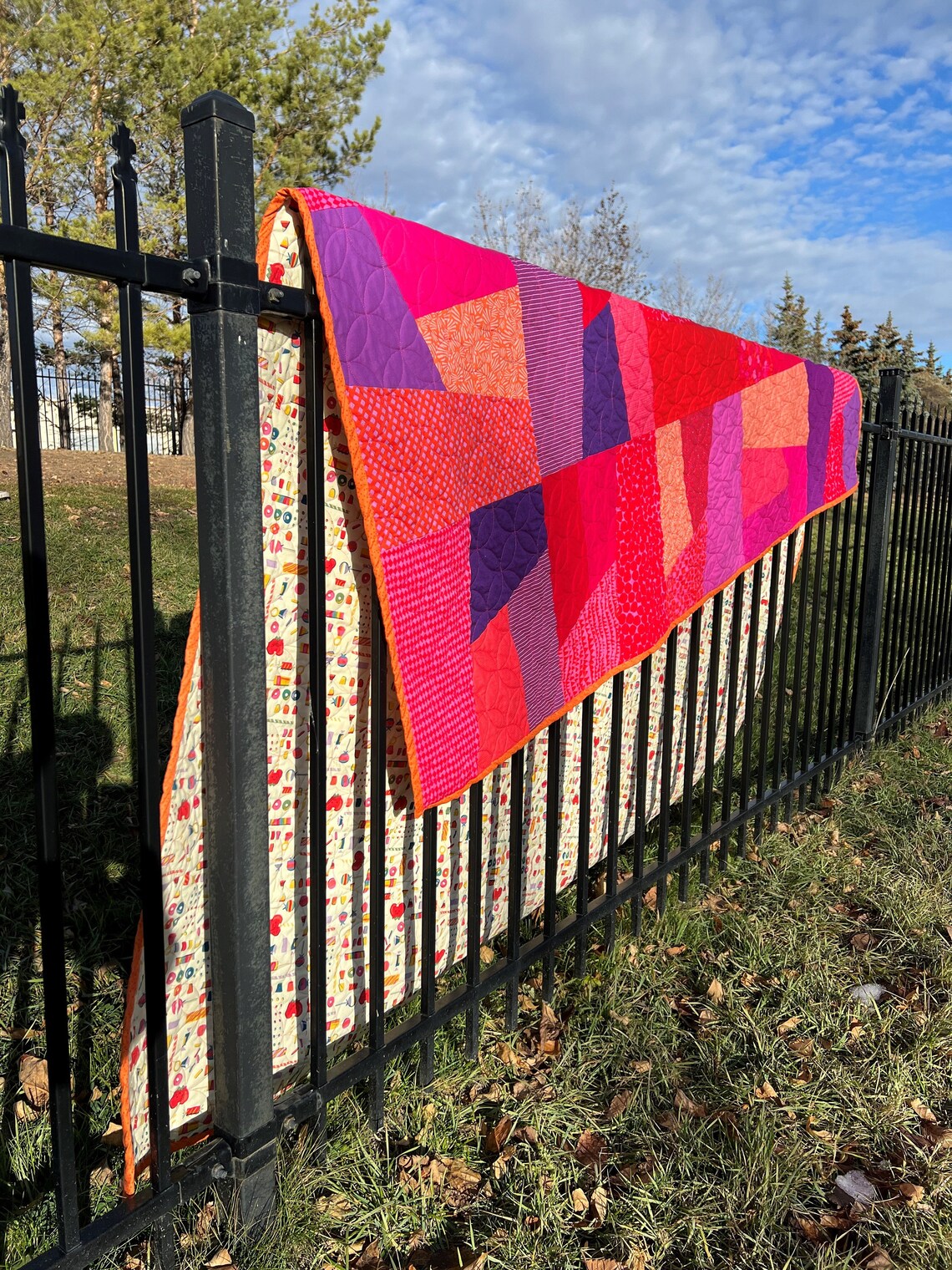 Bold Geometric Quilt Block, Digital Pattern, Mdrnangles - Etsy