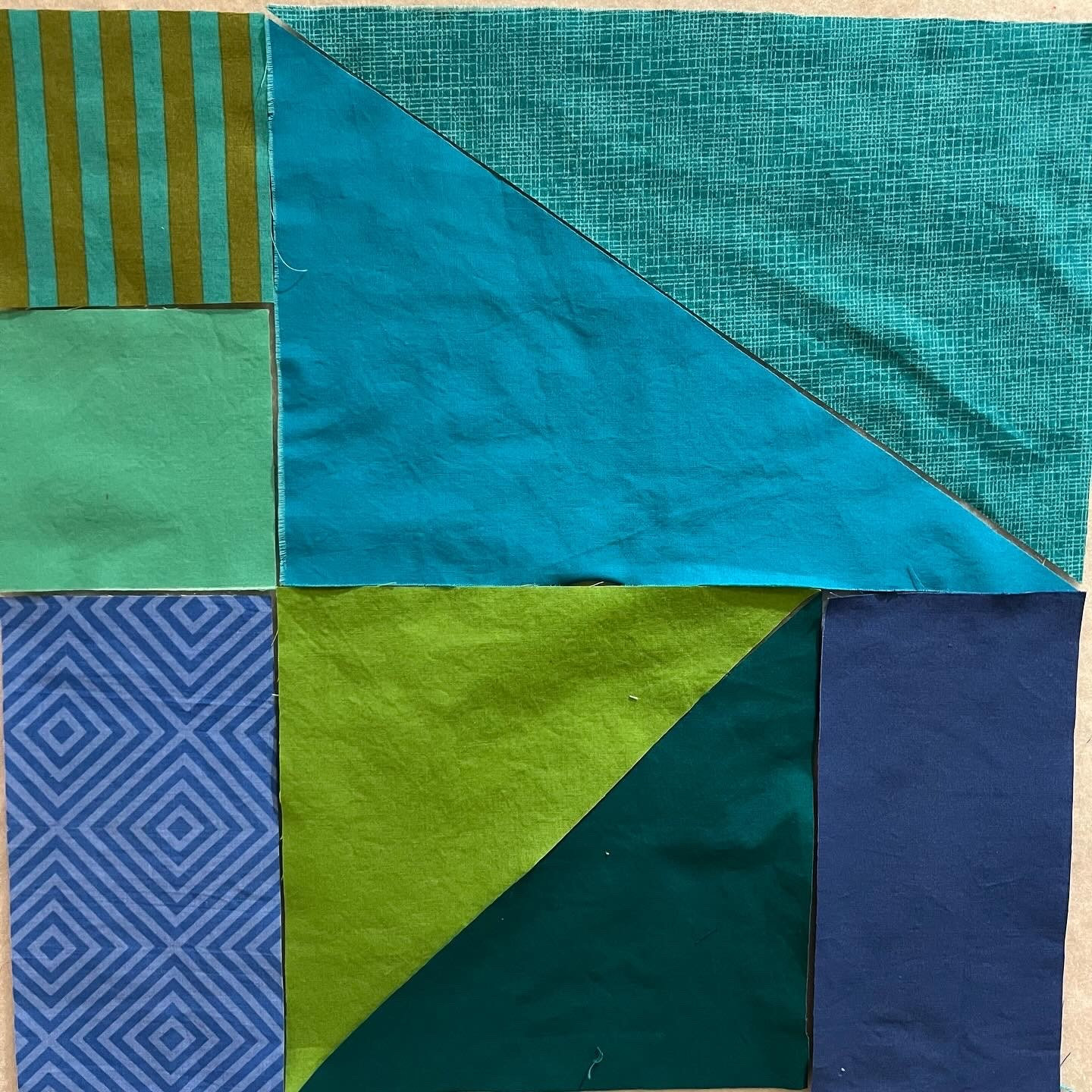 Modern Geometric Quilt Block, Digital Pattern, Mdrngeometry - Etsy