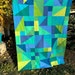 Modern Geometric Quilt Block, Digital Pattern, Mdrngeometry - Etsy