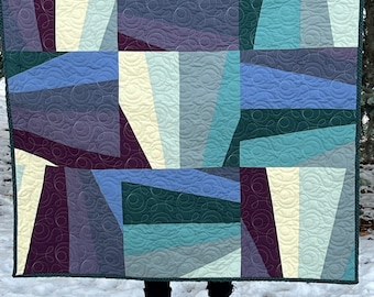 Modern Geometric Quilt Block, Digital Pattern, Mdrngeometry - Etsy