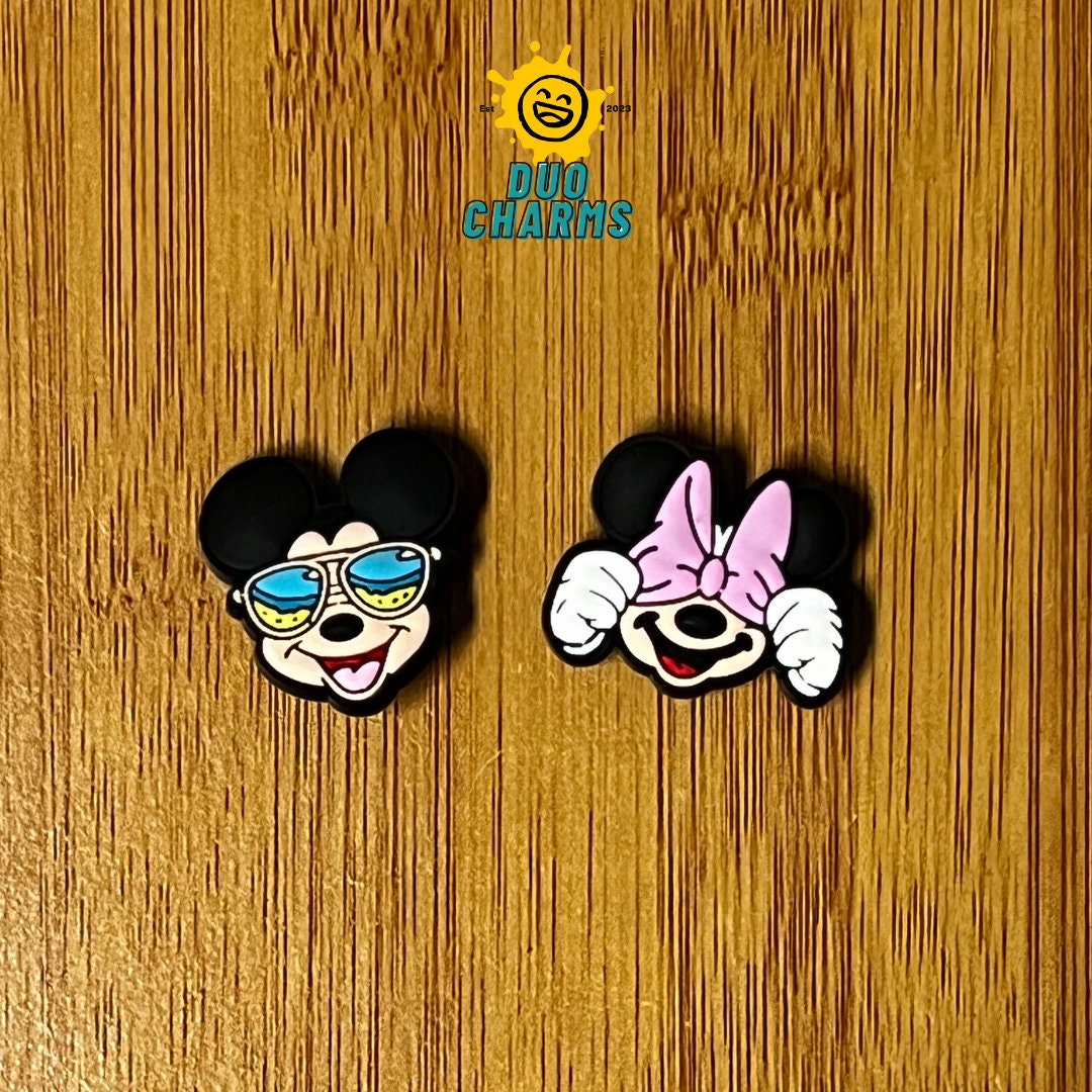Micky Mouse Croc Charms Minnie Mouse Croc Charms - Etsy