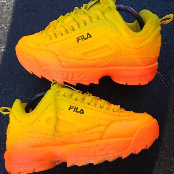 Custom Fila Shoes - Etsy