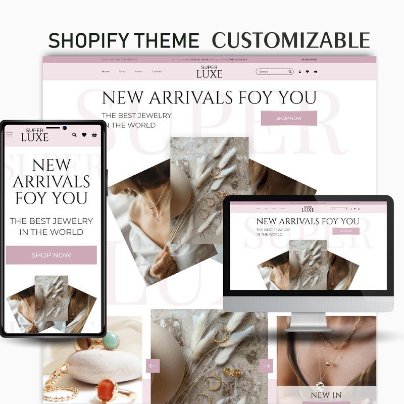 Shopify Website Templates - Etsy