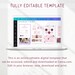 Clean Branding Kit for Small Business, White & Pink Brand Package ...