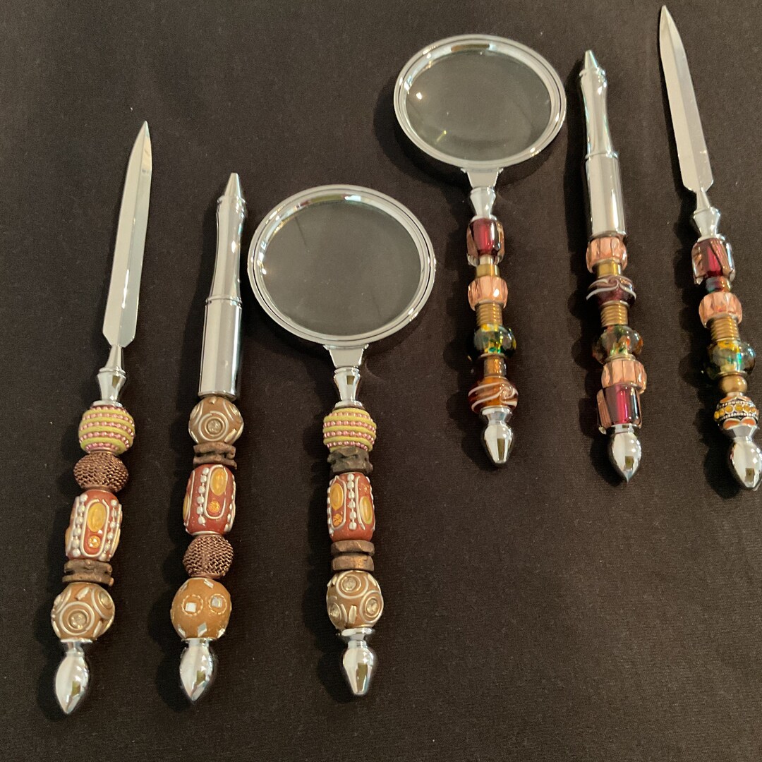 Desk Set Beaded - Etsy