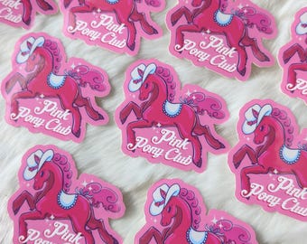 Chappell Roan Pink Pony Club Sticker - Free Shipping! - Etsy