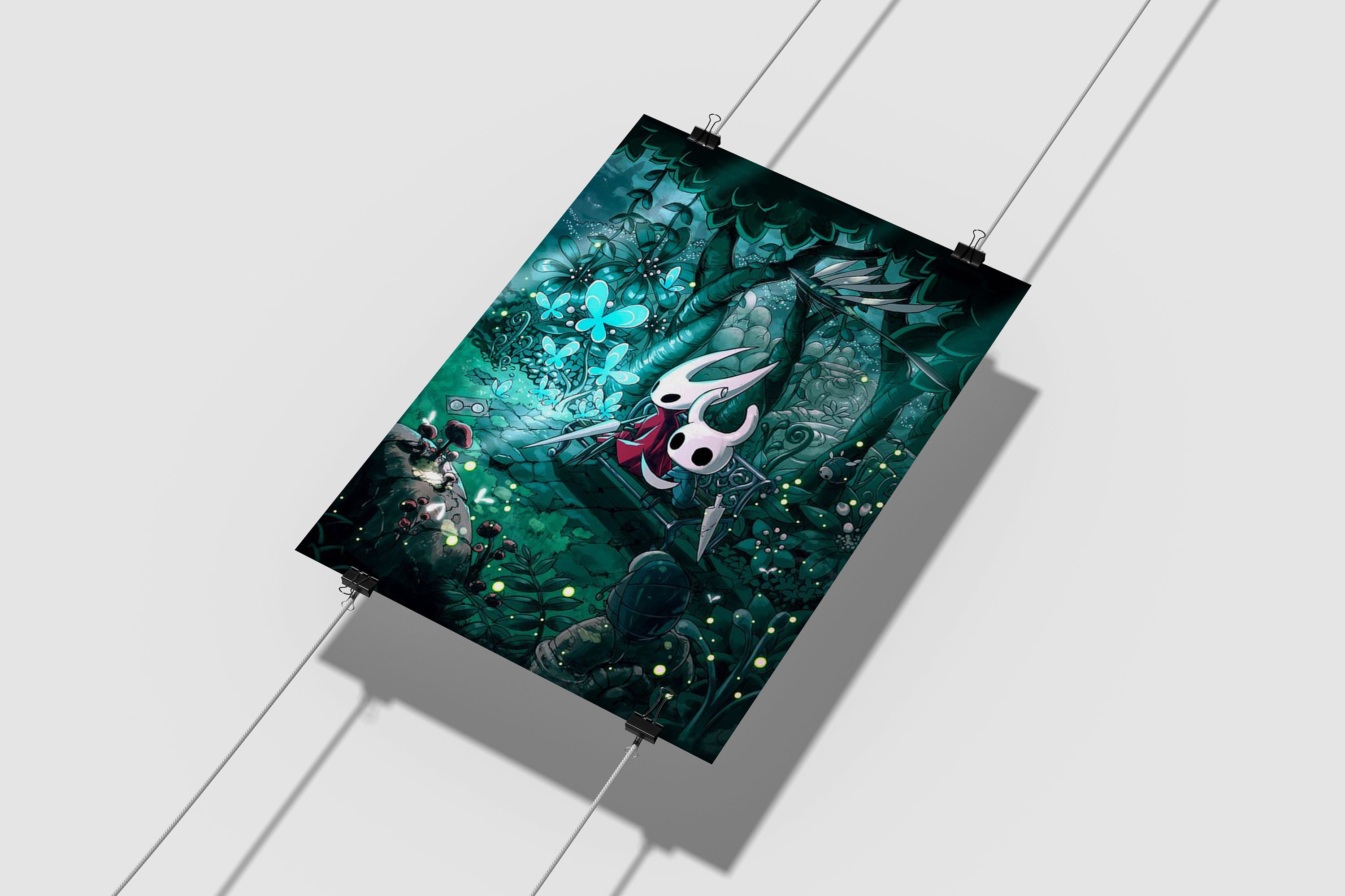 Hollow Knight Poster Print Gaming Poster Room Decor Wall - Etsy