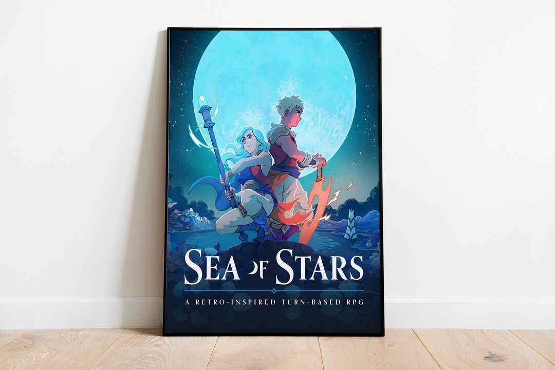 Sea of Stars Poster Print | Gaming Poster | Room Decor | Wall Decor ...