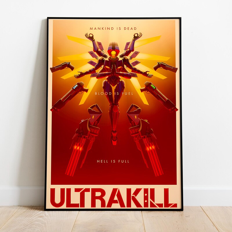Ultrakill Poster - Etsy