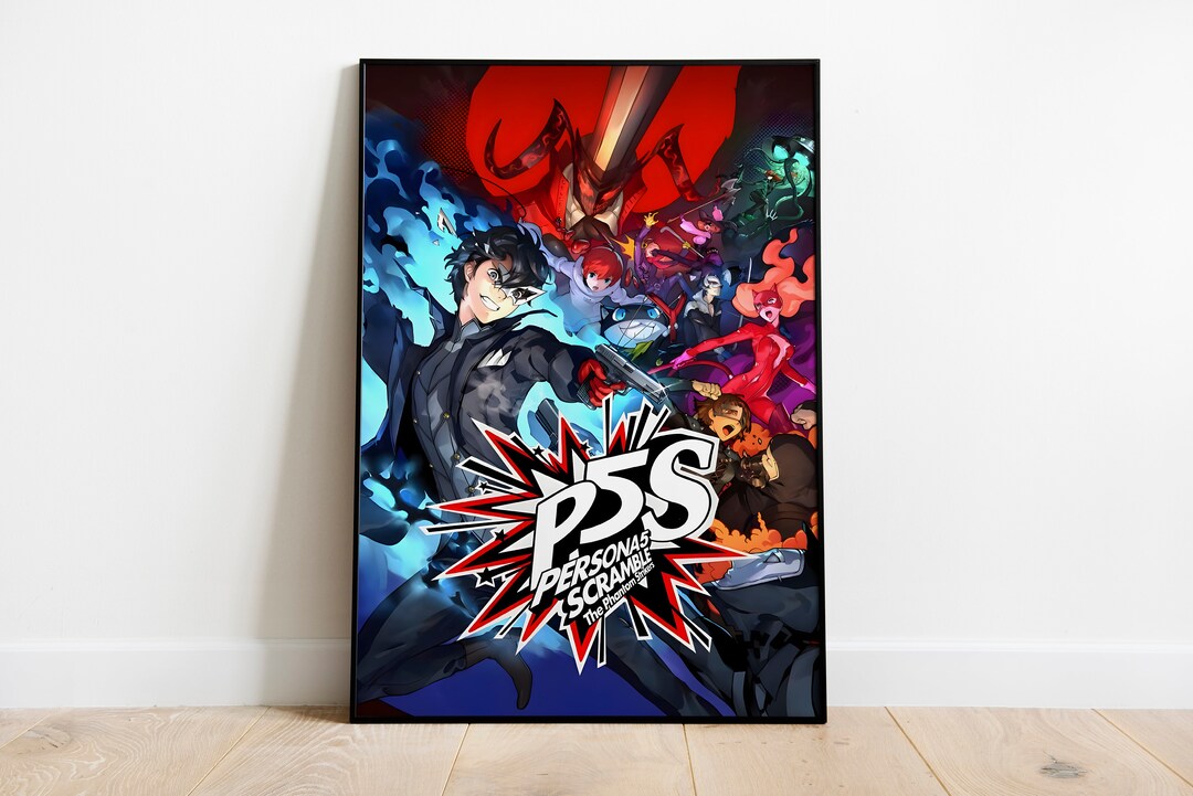 Persona 5 Poster Print | Gaming Poster | Room Decor | Wall Decor ...