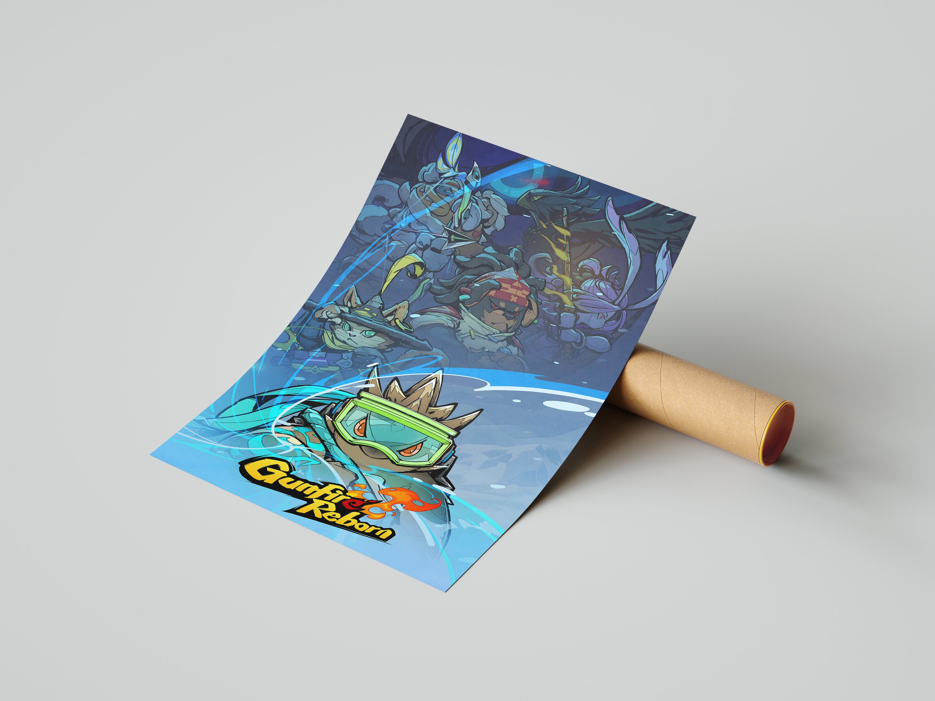 Gunfire Reborn Poster Print | Gaming Poster | Room Decor | Wall Decor ...