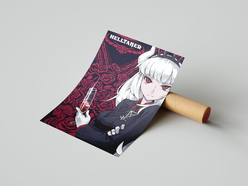 Helltaker Poster Print Gaming Poster Room Decor Wall Decor Gaming Decor ...