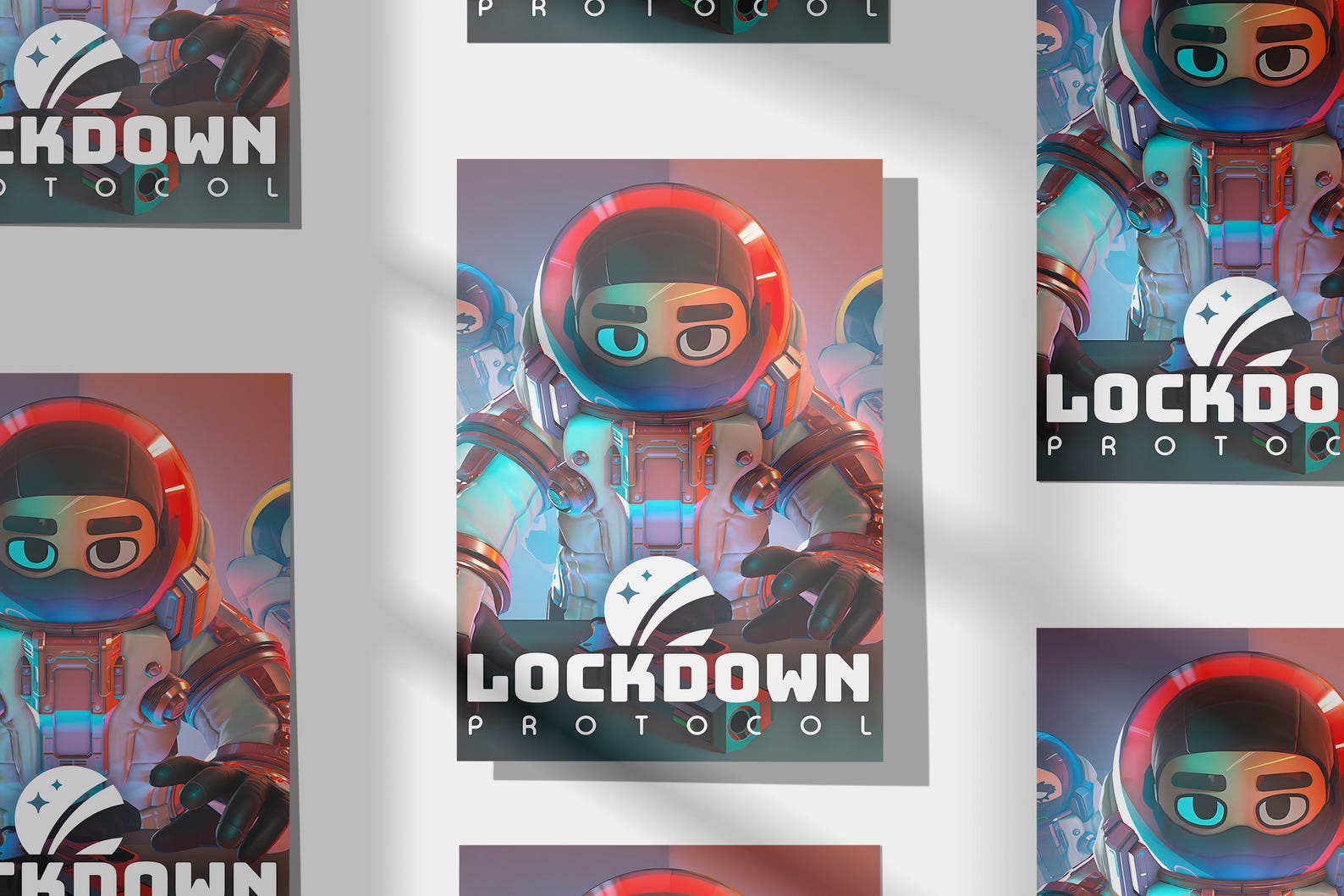 Lockdown Protocol Poster Print | Gaming Poster | Room Decor | Wall ...