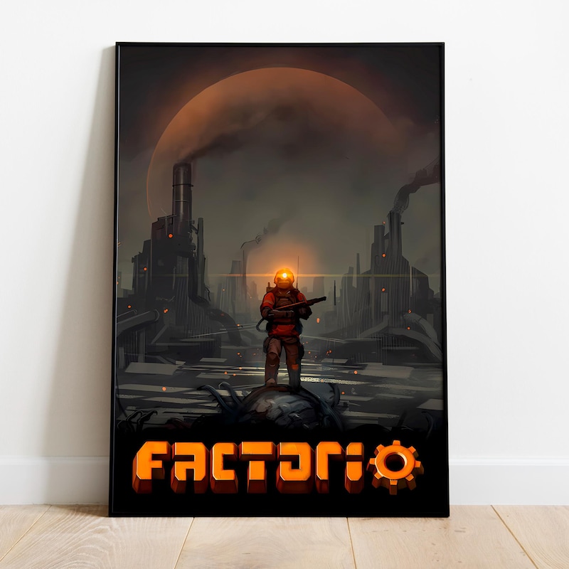 Factorio Prints - Etsy