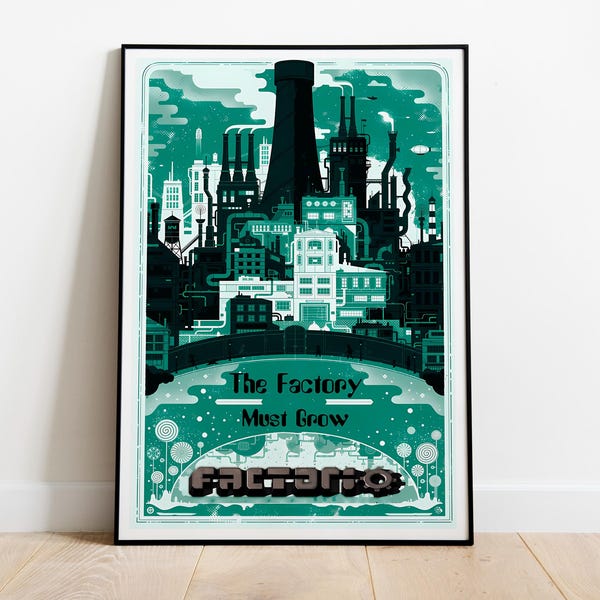 Factorio Prints - Etsy