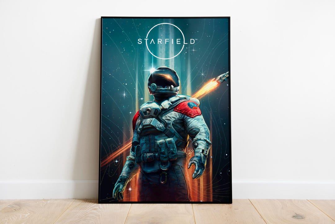 Starfield Poster Print | Gaming Poster | Room Decor | Wall Decor ...