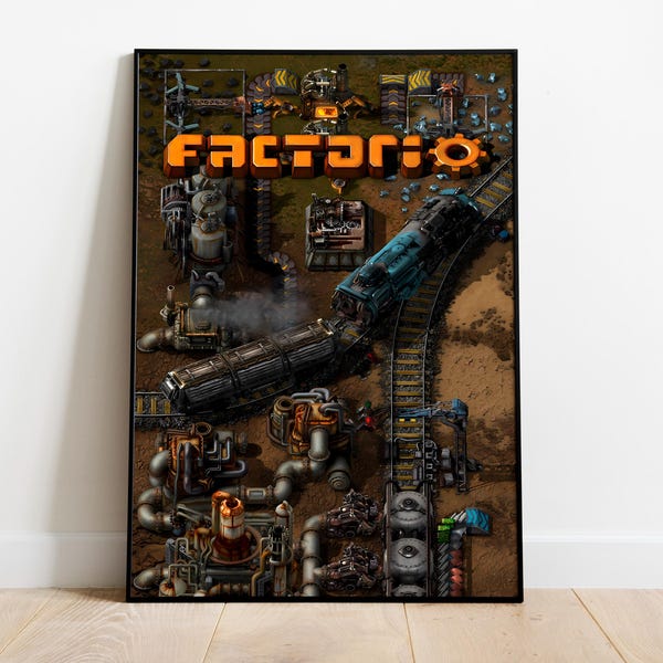 Factorio Prints - Etsy