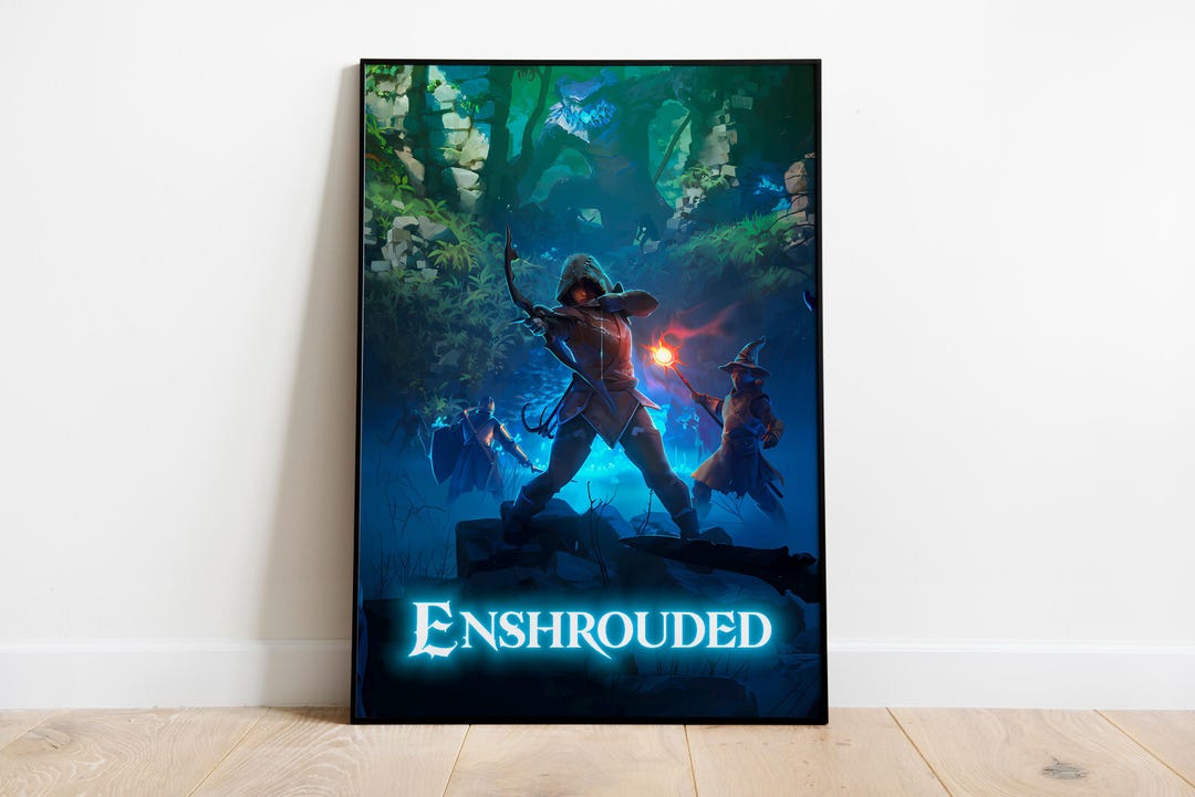 Enshrouded Poster Print | Gaming Poster | Room Decor | Wall Decor ...