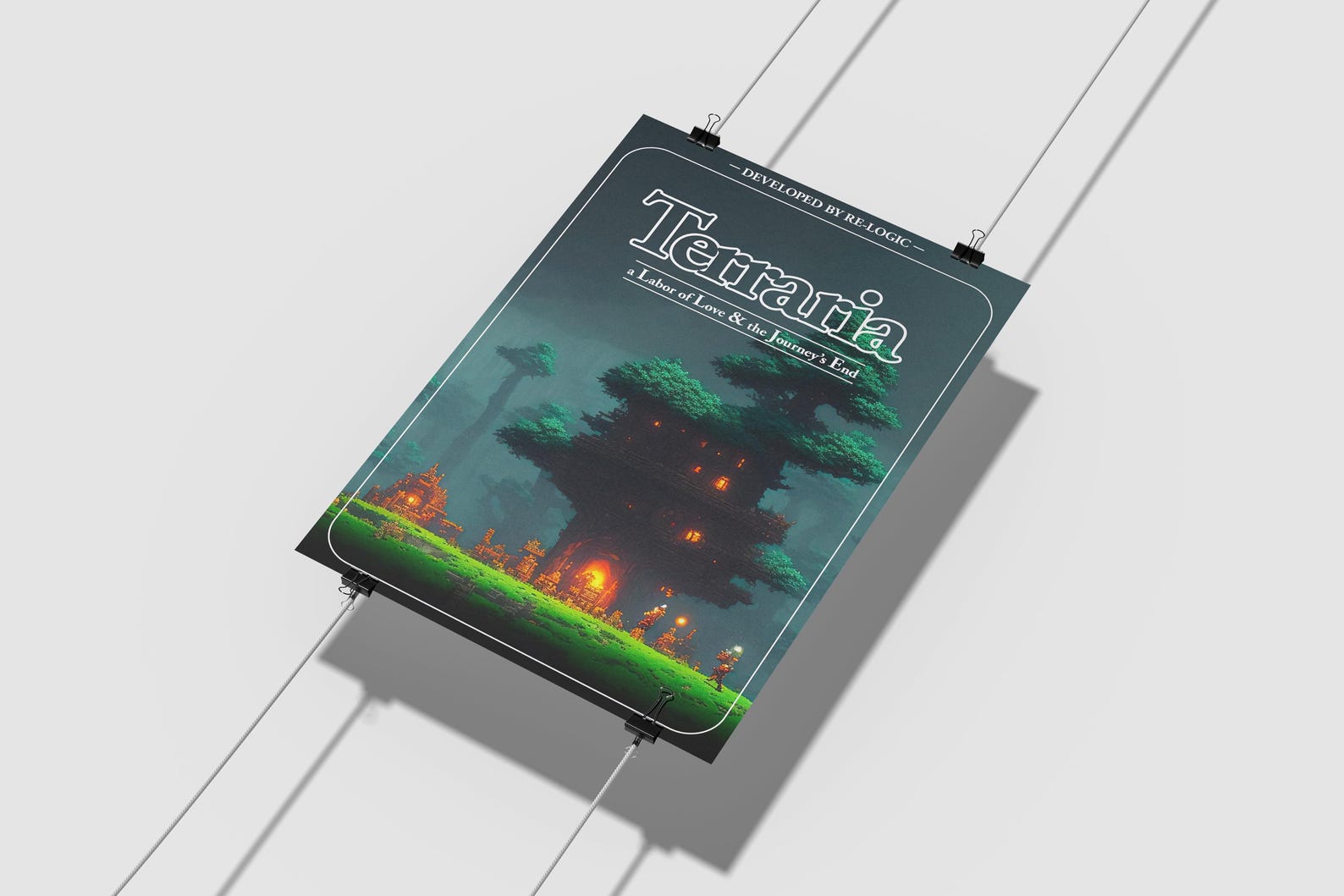 Impresión de póster de Terraria / Póster de juegos / Decoración de ...