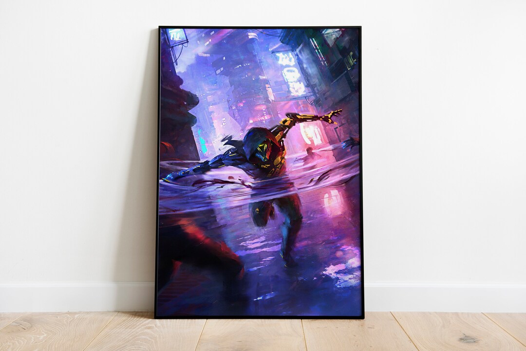 Ghostrunner Poster Print | Gaming Poster | Room Decor | Wall Decor ...