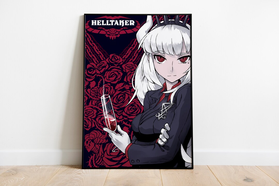 Helltaker Poster Print | Gaming Poster | Room Decor | Wall Decor | Gaming Decor| Gaming Gifts ...