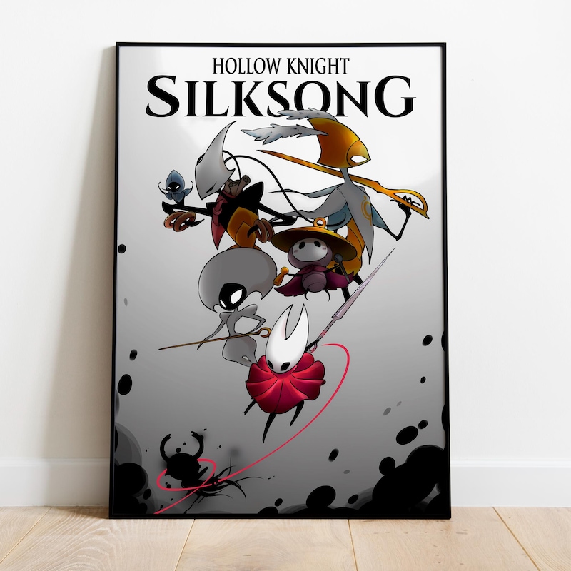 Silksong Cover Art - Etsy