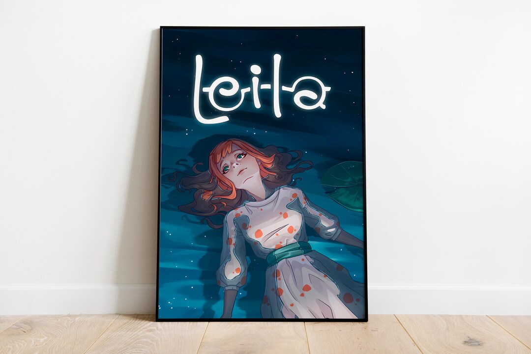 Leila Poster Print | Gaming Poster | Room Decor | Wall Decor | Gaming ...