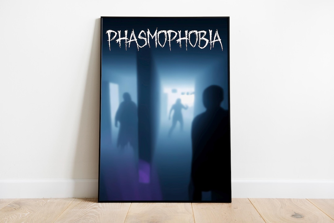 Phasmophobia Poster Print | Gaming Poster | Room Decor | Wall Decor ...