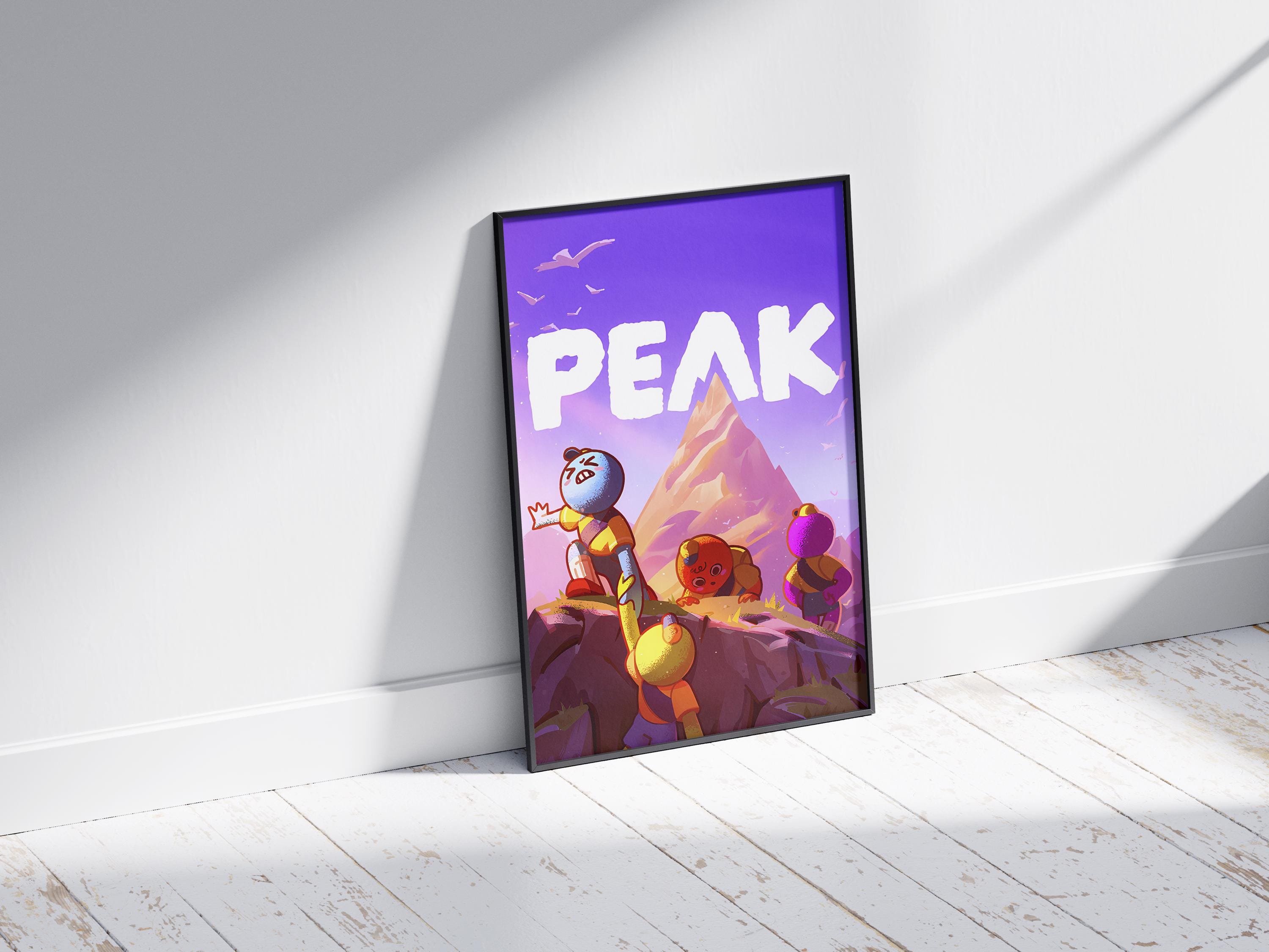 Peak Poster Print | Gaming Poster | Room Decor | Wall Decor | Gaming ...
