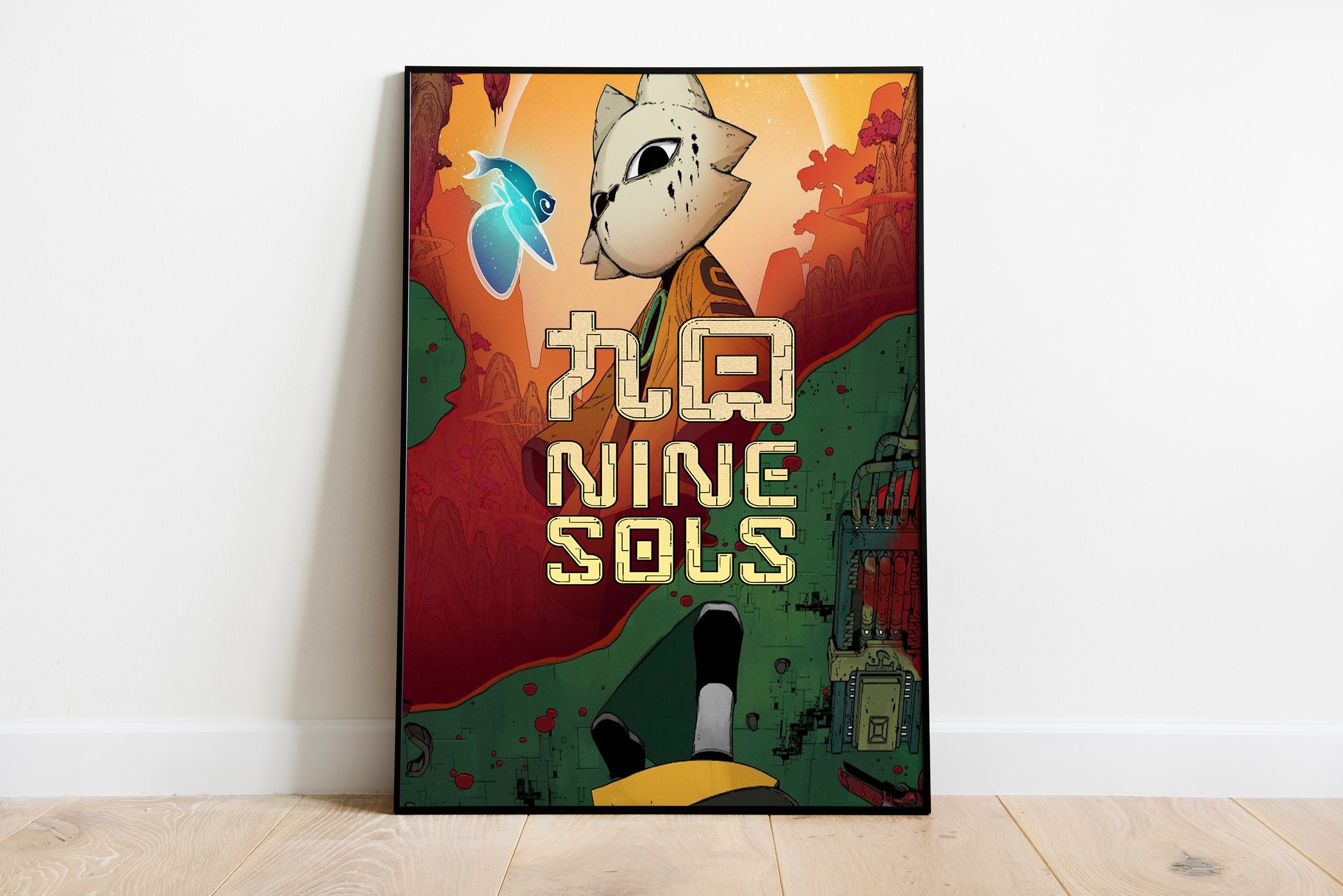 Nine Sols Poster Print Gaming Poster Room Decor Wall Decor Gaming Decor ...