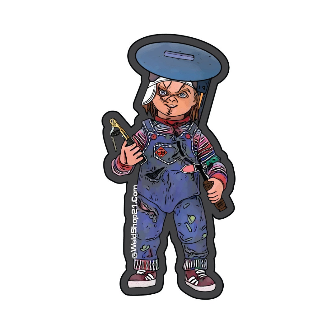 Scary Movie Villian Stickers Gift for Scary Movie Lovers Welder ...