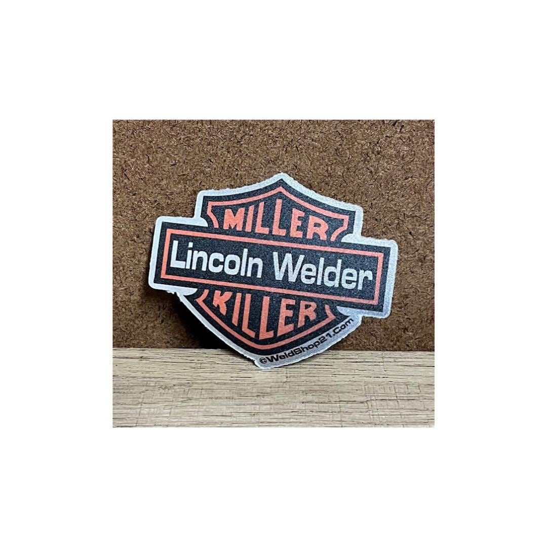 Miller Killer Chrome Edition Sticker – Premium Welders’ Badge - Etsy