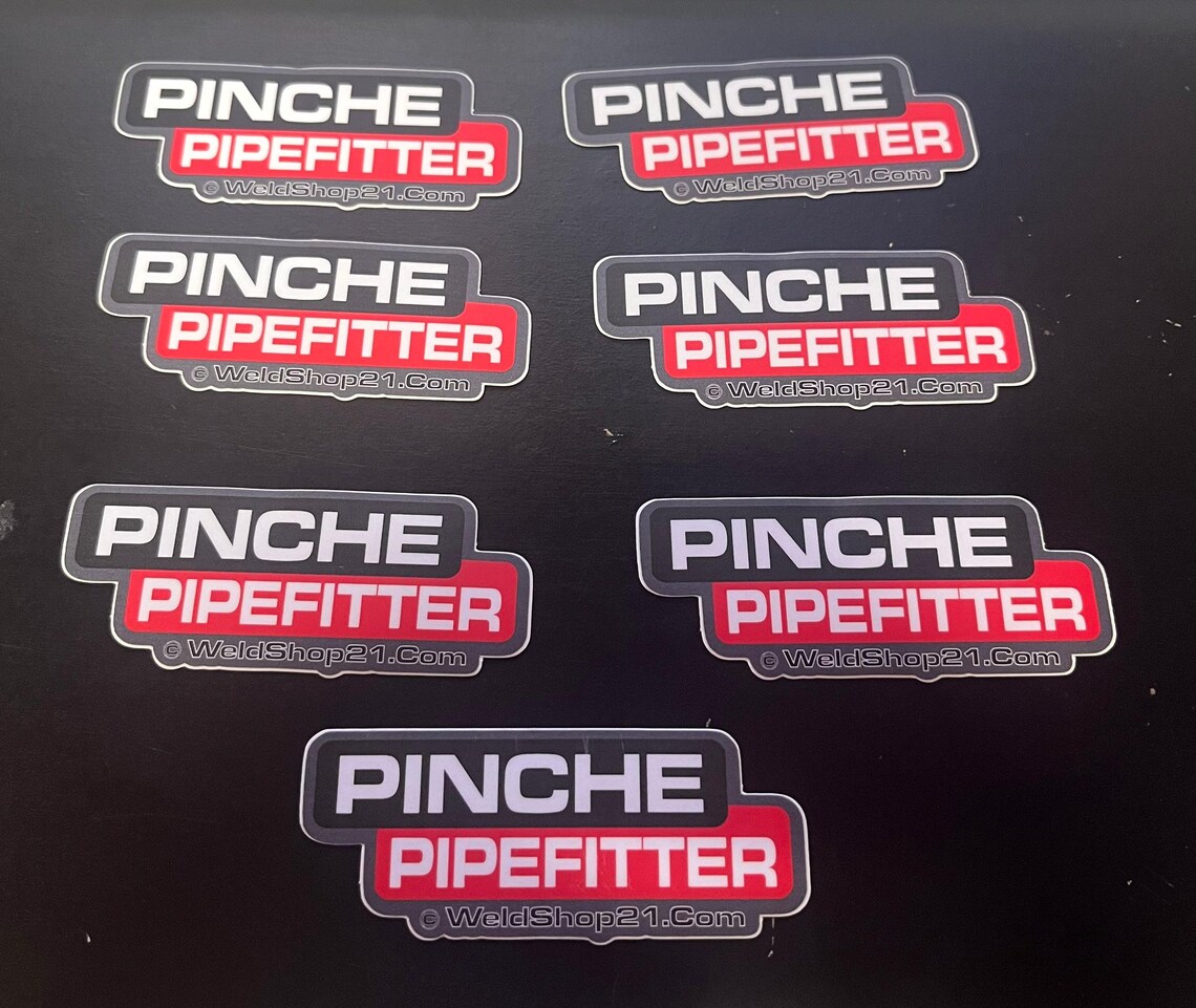 Pinche Welder Pipefitter Helper Sticker - Etsy