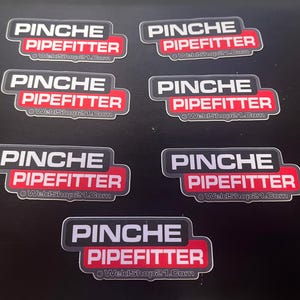 Pinche Welder Pipefitter Helper Sticker - Etsy
