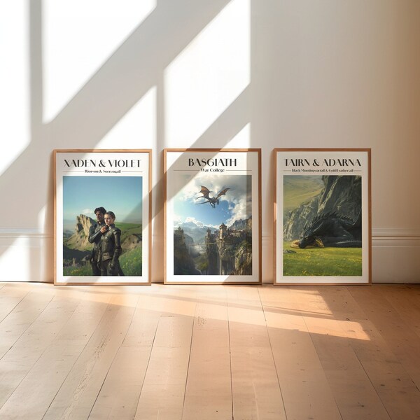 Fourth Wing Map - Etsy