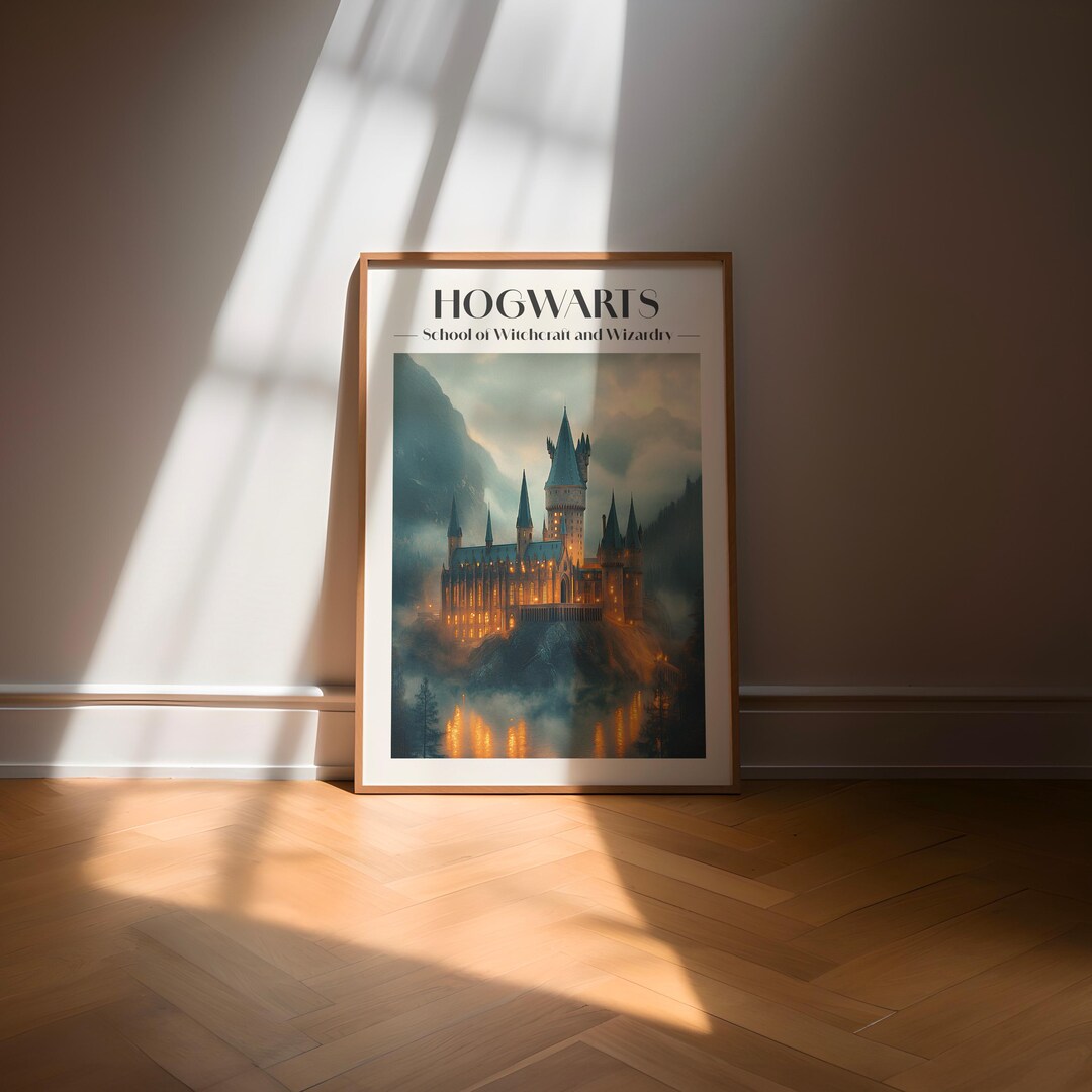 Hogwarts | Digital Download | Wall Art | Hogawarts Print - Etsy