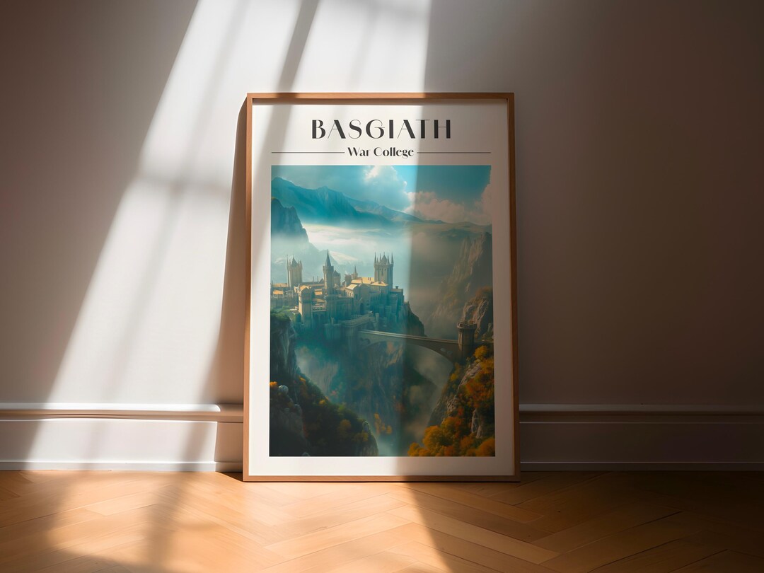 Basgiath | Poster Fourth Wing | Basgiath War College | Digitaldownload ...