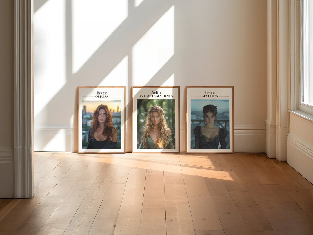 Set of 3 Posters SJM Universe Inspired Boho Poster Digital Download ...