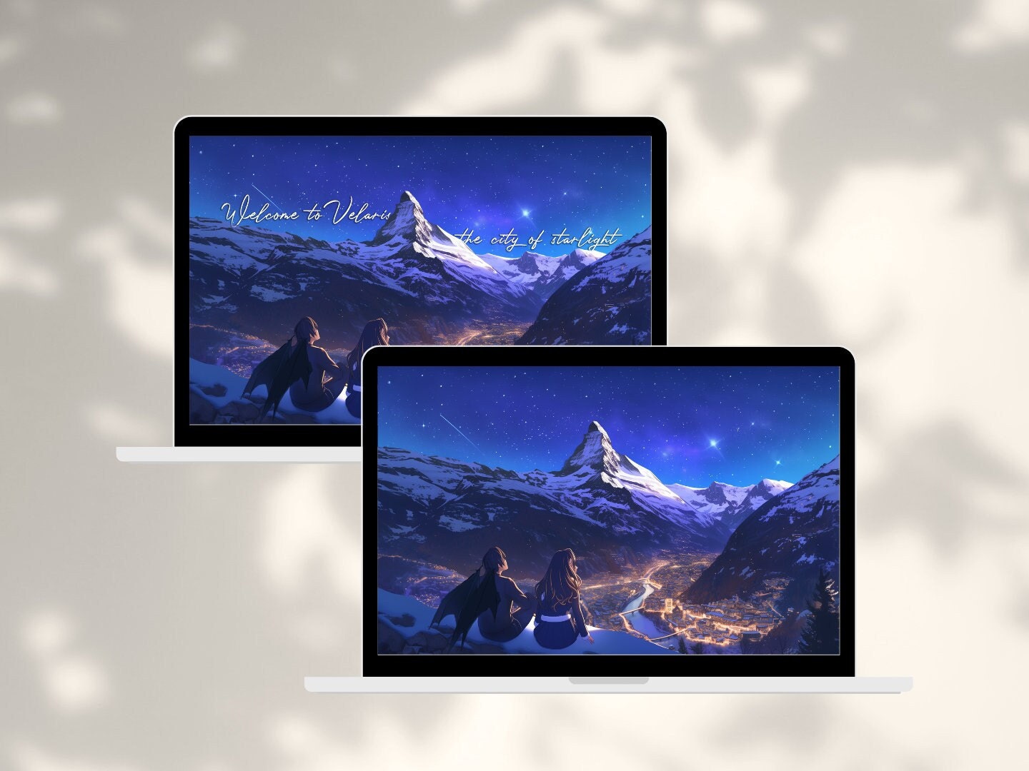 Velaris Wallpaper SJM Universe Inspired, ACOTAR, Bookish Computer ...